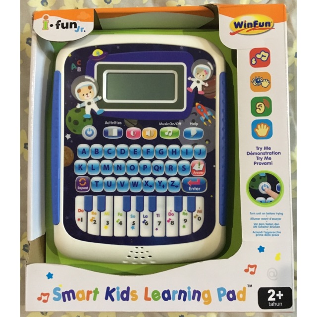 Jual Winfun Smart Kids Learning Pad 2269-01 Mainan Edukasi | Shopee ...
