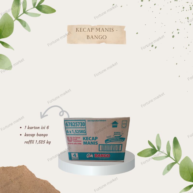 Jual kecap Bango 1.525 kg | Shopee Indonesia