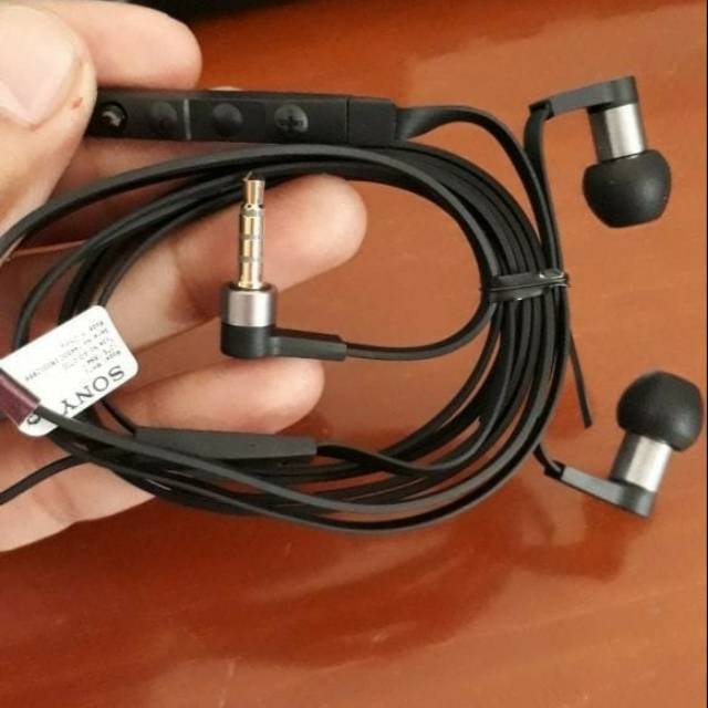 Jual Earphone SONY LifeSound Hi-Fi Stereo Headset MH1c | Shopee Indonesia