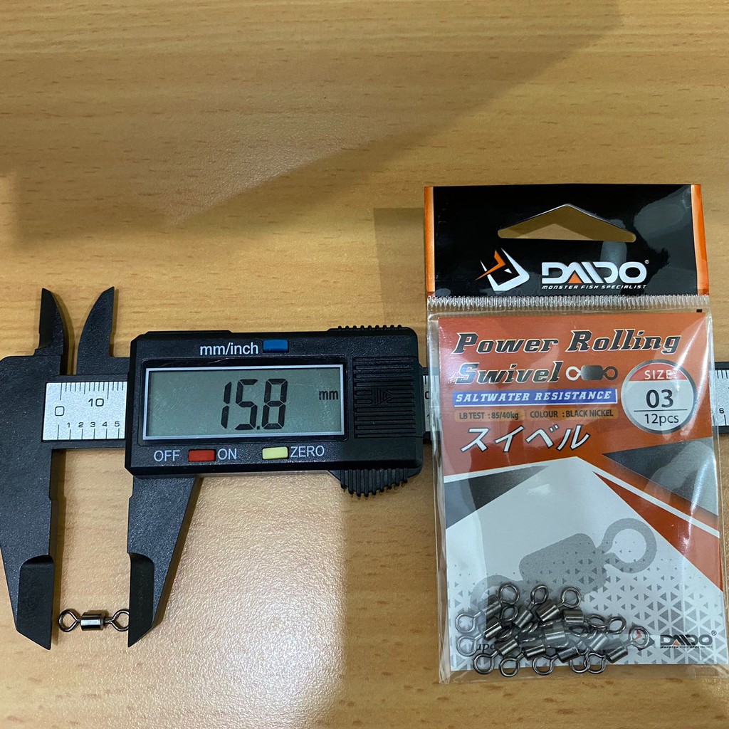 Jual DAIDO POWER ROLLING SWIVEL UKURAN 1 SAMPAI 10 | Shopee Indonesia