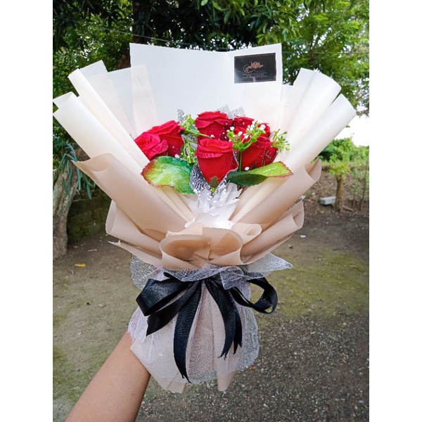 Jual buket bunga artificial (free packing) | Shopee Indonesia