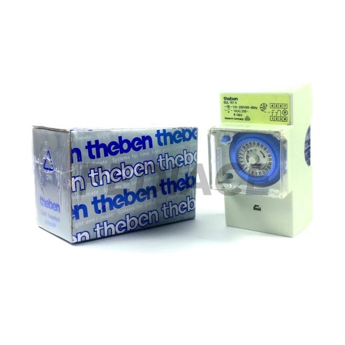 Jual Timer Theben 24 Jam SUL181h Switch Analog Original Timer Germany ...