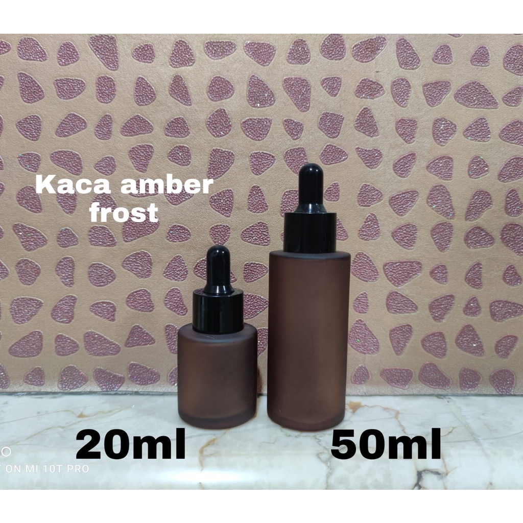 Jual Botol Serum Kaca Amber 20ml Botol Coklat Dof Botol Tetes Pipet ...