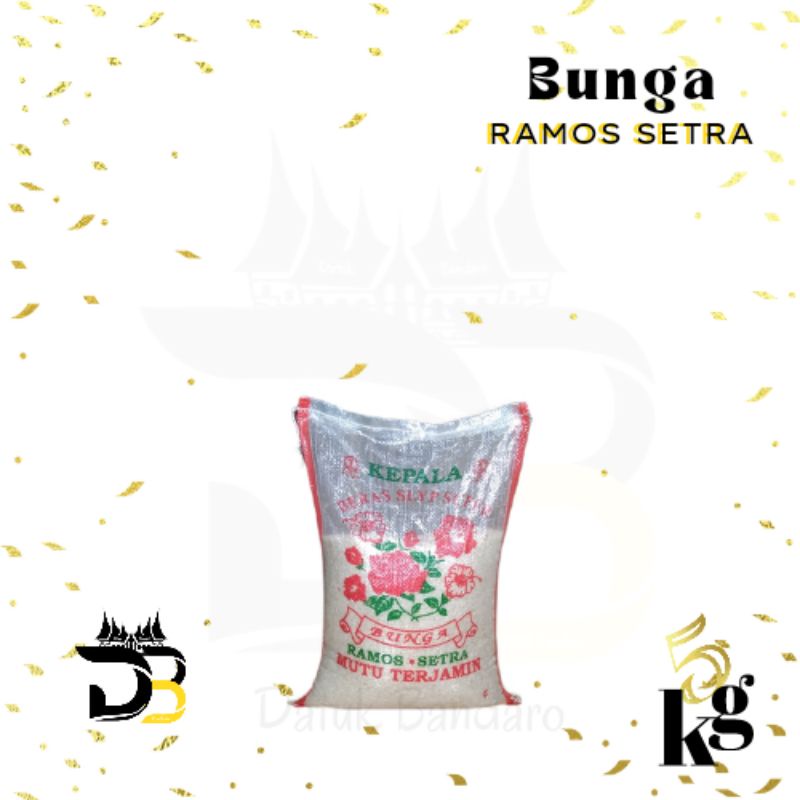 Jual BERAS BUNGA 5KG KEPALA SLYP RAMOS SETRA | Shopee Indonesia