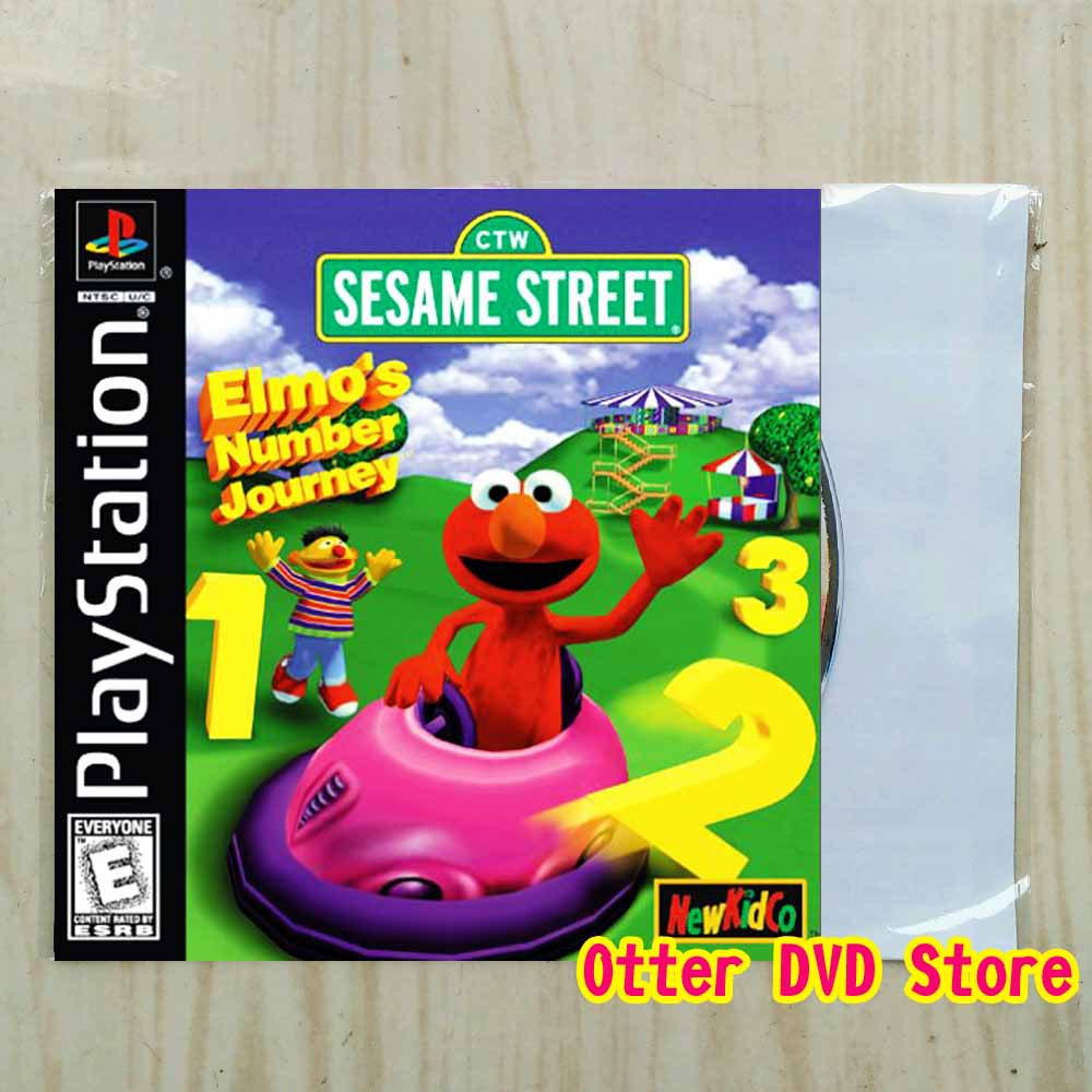 Jual Kaset CD Game Ps1 Ps 1 Sesame Street - Elmo's Number Journey | Shopee Indonesia