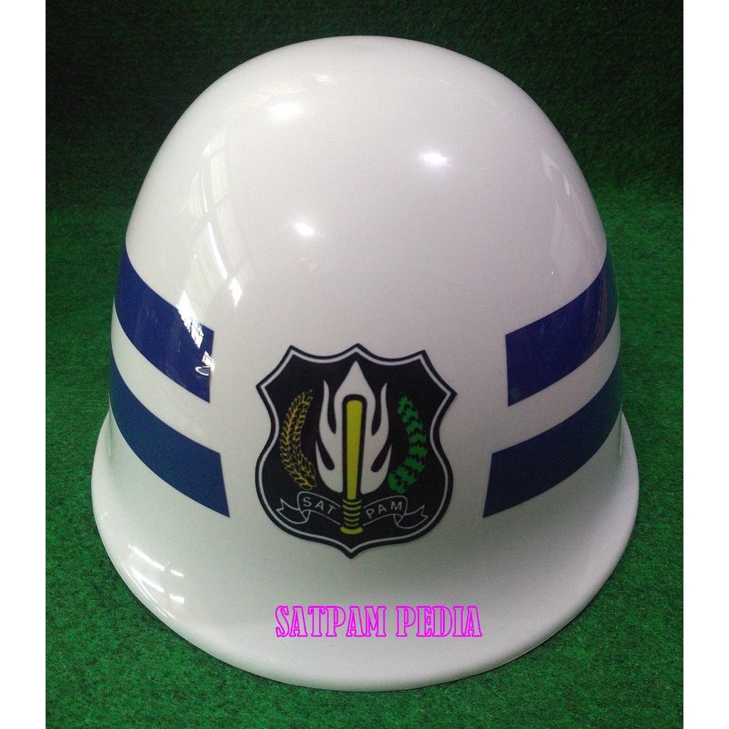 Jual Helm Satpam Logo - Helm Security - Helm PDL | Shopee Indonesia