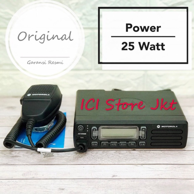 Jual Radio Rig Motorola XIR M3688 25 watt original garansi resmi ...
