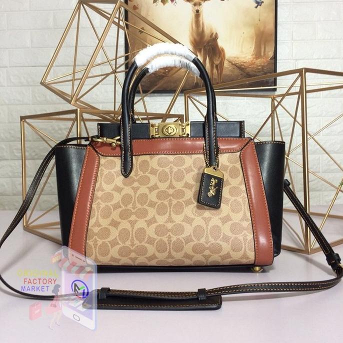 Jual Bag Canvas - Tas Coach 78488 Troupe Carryall In Signature Canvas ...