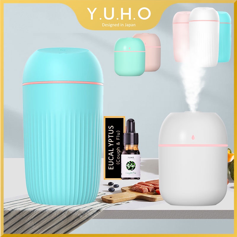 Jual Y.U.H.O Humidifier Mobil 420ML Essential Oil Diffuser Aroma ...