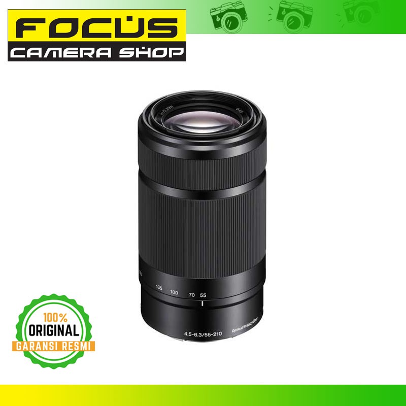 Jual Sony E 55-210mm f4.5-6.3 OSS Black (Warranty Resmi PT Sony ...