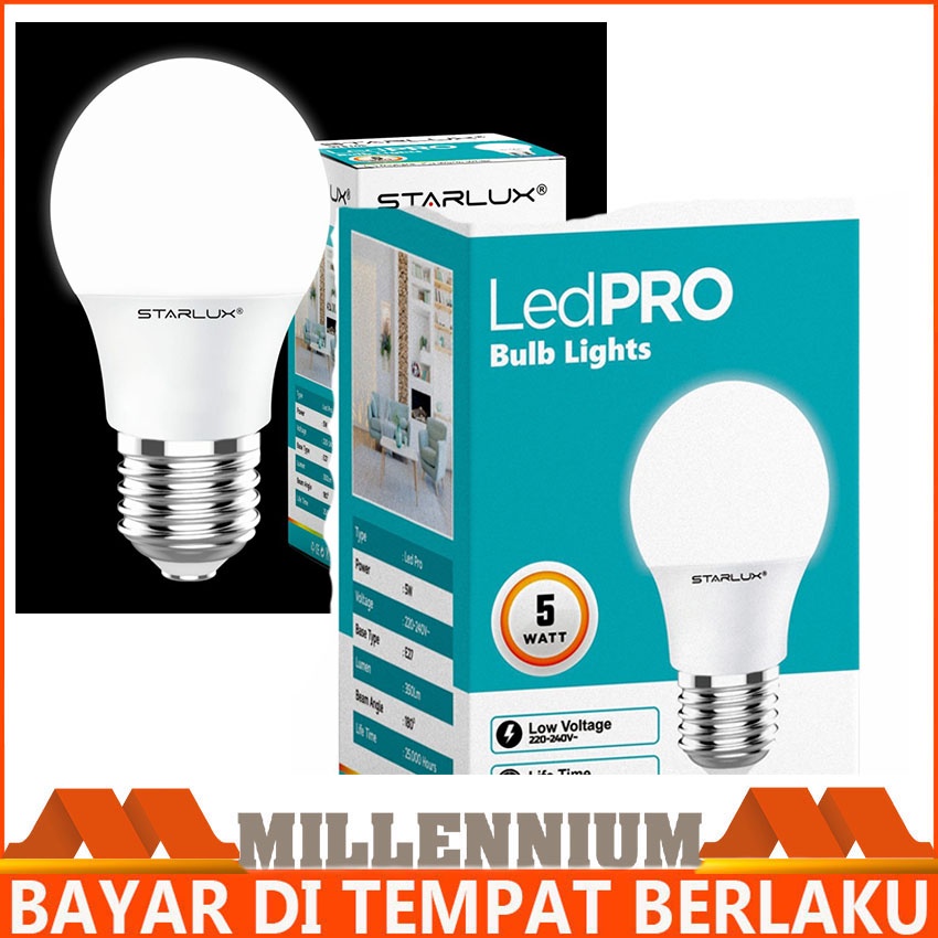 Jual Lampu Led Tabung 5 Watt Starlux Lampu LeD 5 Watt | Shopee Indonesia