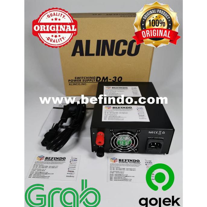 Jual Power Supply Digital Alinco Dm 30 ( 30 Amper, 13,8 Volt ) Daffashop56 | Shopee Indonesia