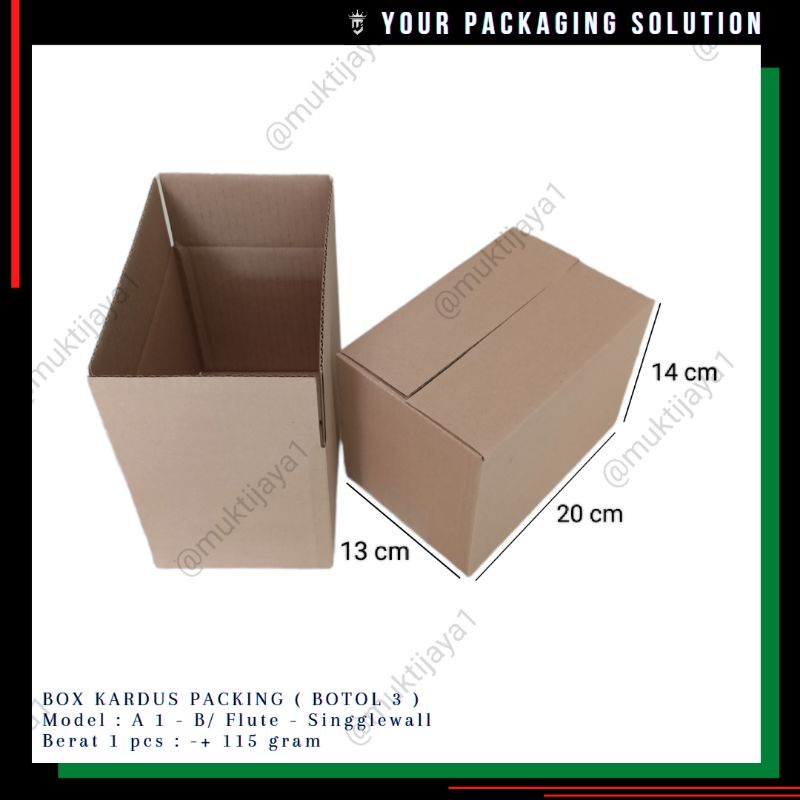 Jual BOX BOTOL 3 • 20x13x14cm • Kotak/ Kardus botol ikan Mas | Shopee ...