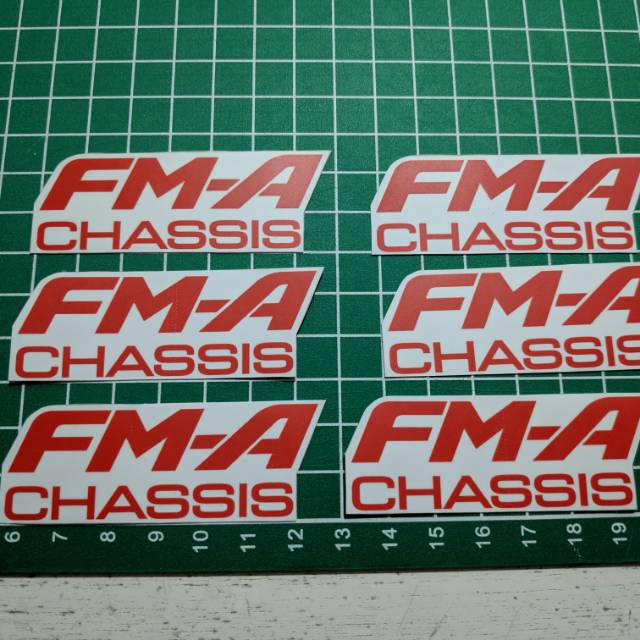 Jual Sticker FM-A Chassis Tamiya Mini 4wd | Shopee Indonesia