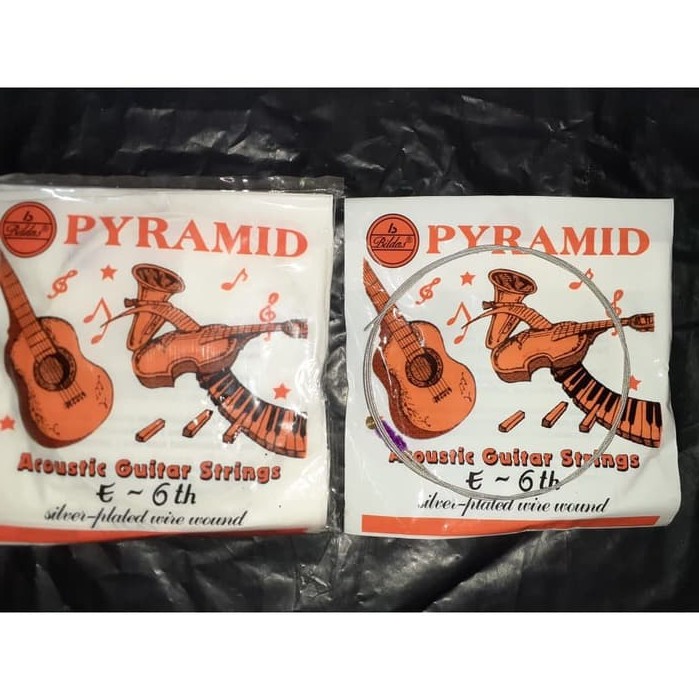 Jual Senar gitar pyramid akustik no 6 1 pcak isi 12 pcs | Shopee Indonesia