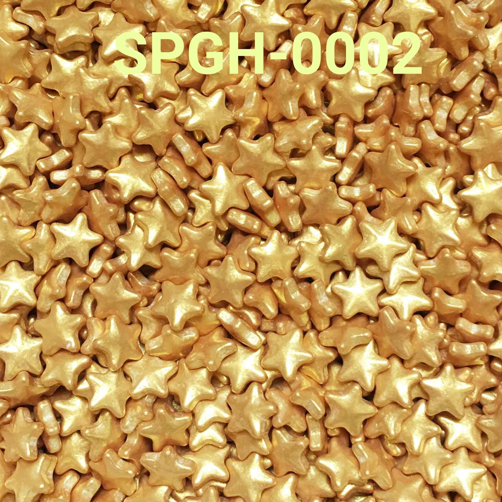 Jual SPGH-0002 Sprinkles sprinkle sprinkel 500gr bintang gold emas ...