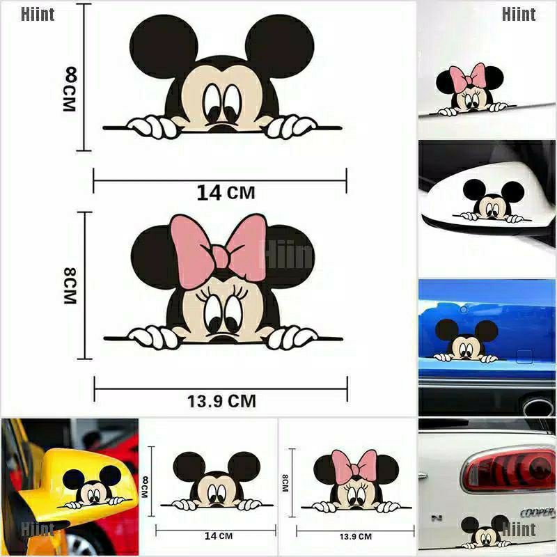 Jual STIKER MOBIL STICKER CUTTING MICKY MOUSE BUAT SPION | Shopee Indonesia