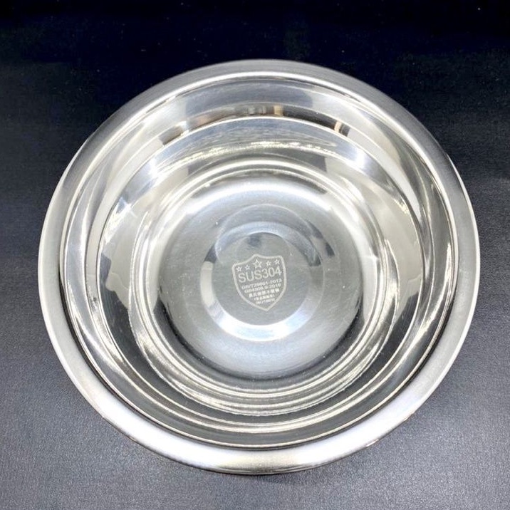 Jual mangkok besi anjing tempat makan minum food grade sus 304 anti ...