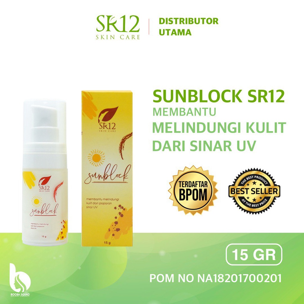 Jual TERLARIS SUNBLOCK SR12 ANTI BELANG SUNSCREEN SR12 SPF 30 ...