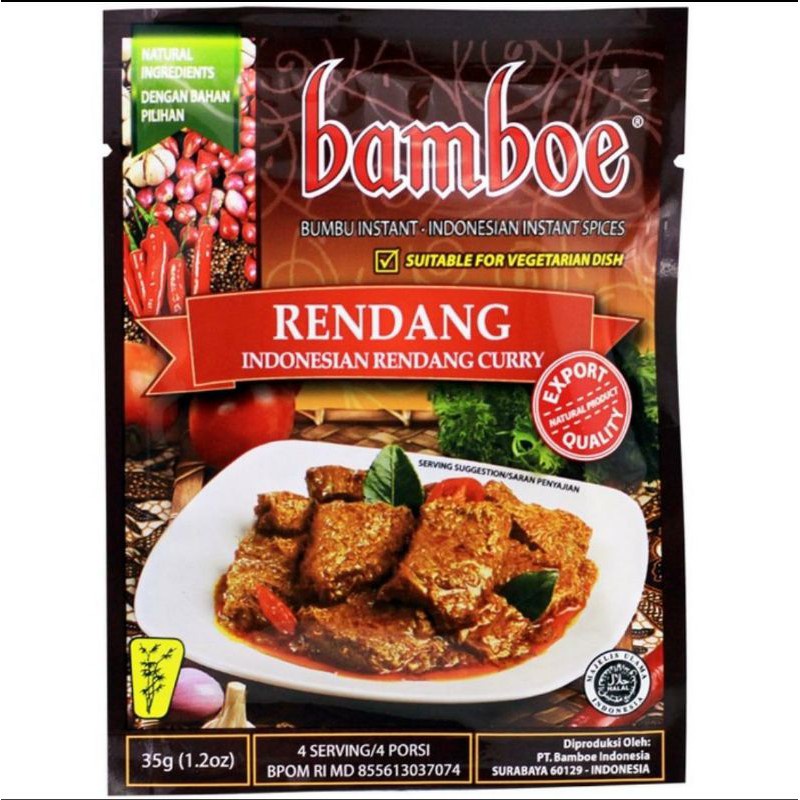 Jual Bamboe Bumbu Racik / Bumbu Masak Instant 60gr Rasa Tom Yum, Gule ...