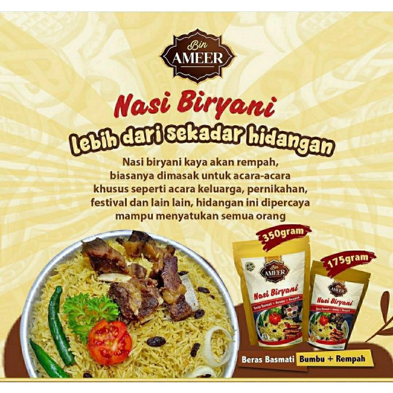 Jual NASI BIRYANI 350 G | Shopee Indonesia