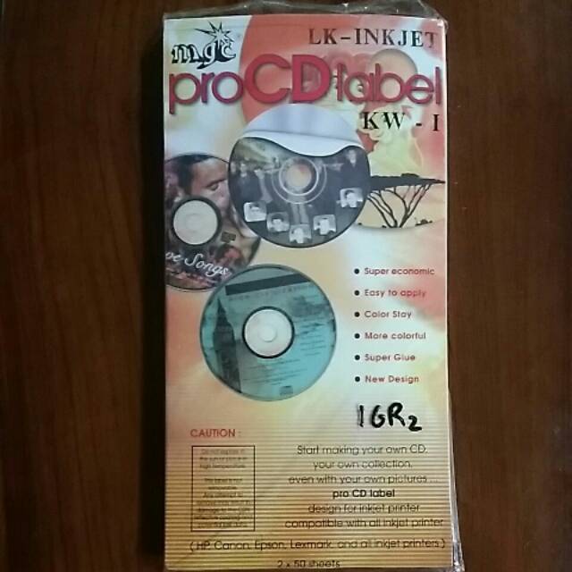 Jual CD label magic inkjet - LK | Shopee Indonesia