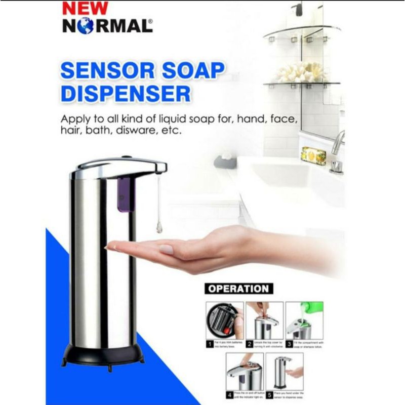 Jual Dispenser sabun pakai sensor | Shopee Indonesia