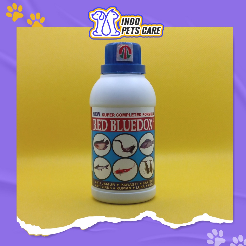 Jual OBAT ANTI JAMUR & KUTU IKAN - RED BLUEDOX 250ML - ANTI PARASIT ...