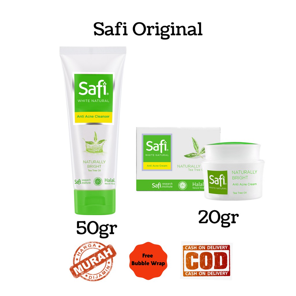 Jual Paket Safi Natural Acne Series | Shopee Indonesia