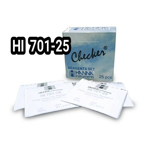 Jual Hanna HI-701-25 Reagents for HI-701 Free Chlorine Pocket Checker ...