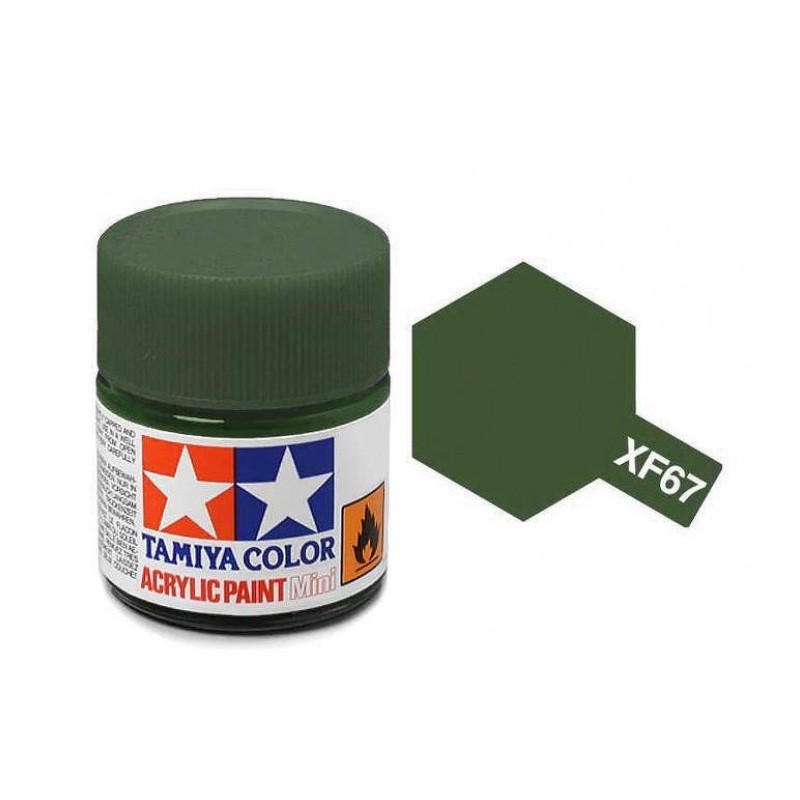Jual Tamiya Paint Acrylic Mini XF-67 Nato Green | Shopee Indonesia