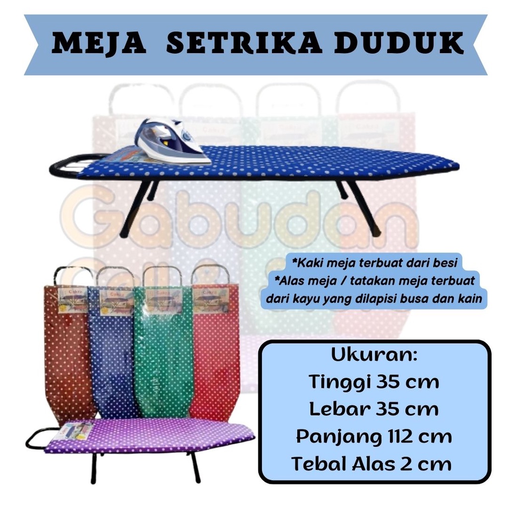 Jual MEJA SETRIKA DUDUK / ALAS SETRIKA | Shopee Indonesia