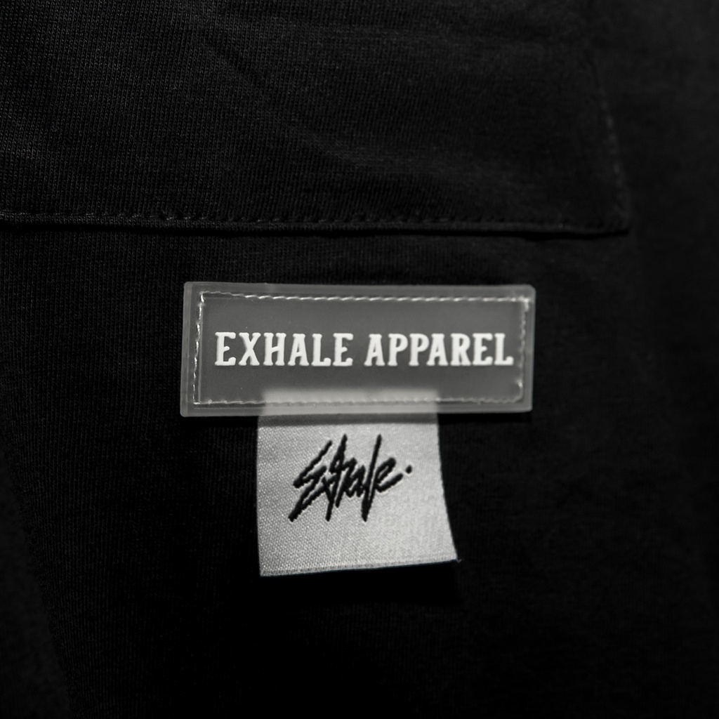 Jual Exhale Tshirt Labels Black Oversized | Shopee Indonesia