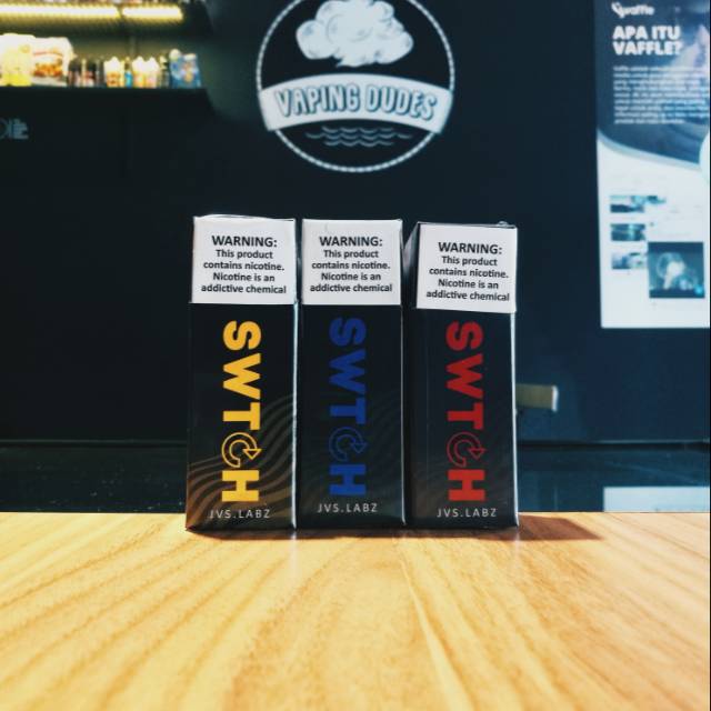 Jual LIQUID SALT NIC POD SYSTEM SWTCH 30MG/30ML BY JVS LABZ | Shopee ...