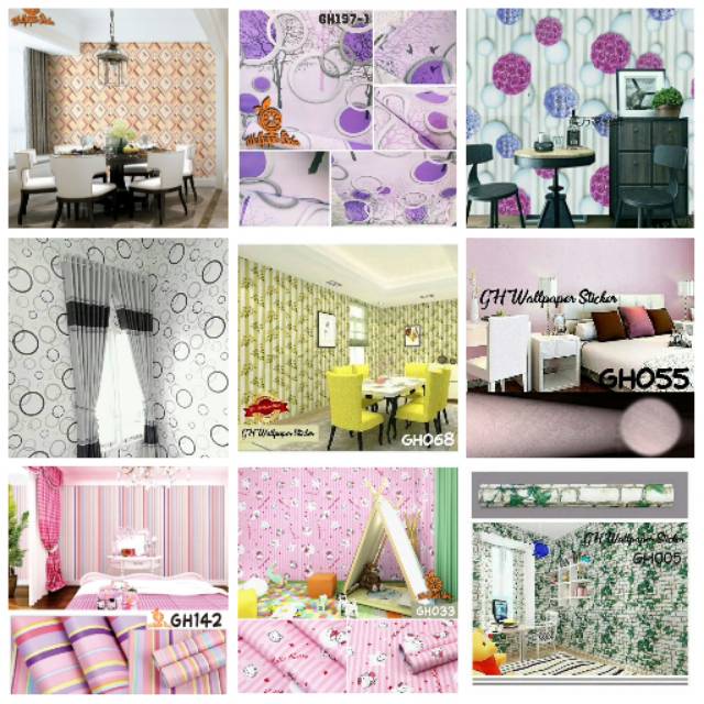 Jual [Cicilan] Wallpaper Sticker 15 Roll | Shopee Indonesia