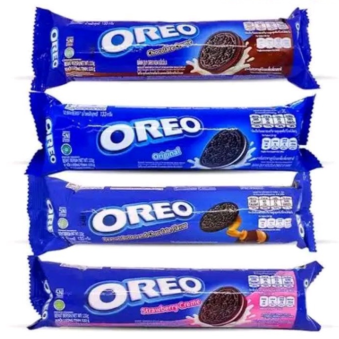 Jual OREO All Variant Original / Chocolate / Strawberry / Peanut Butter ...