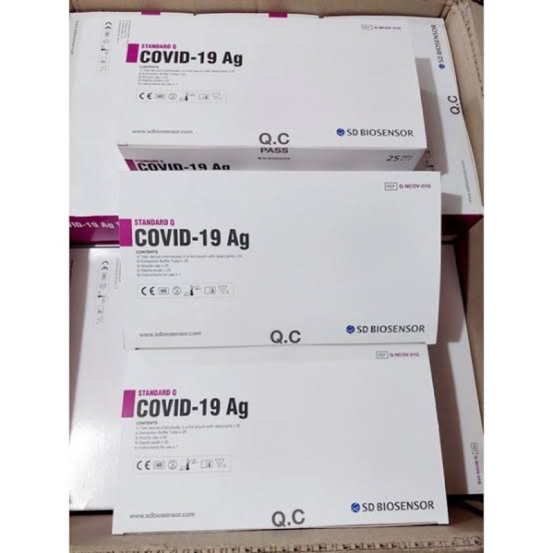 Jual BIOSENSOR SWAB ANTIGEN MANDIRI BOX AKURASI MIRIP ABBOTT | Shopee ...