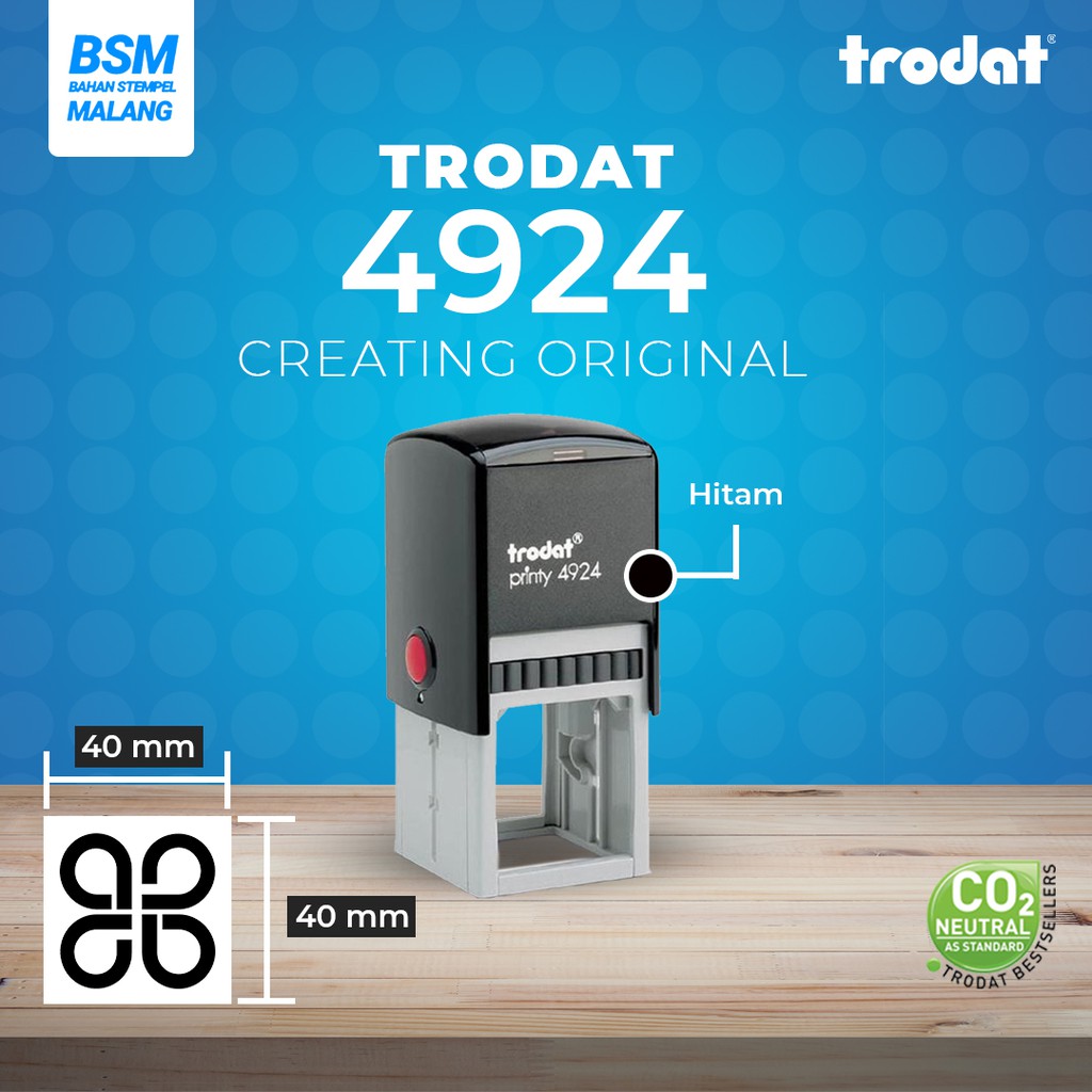 Jual Gagang Stempel Trodat 4924 - Trodat Stamp 4924 | Shopee Indonesia