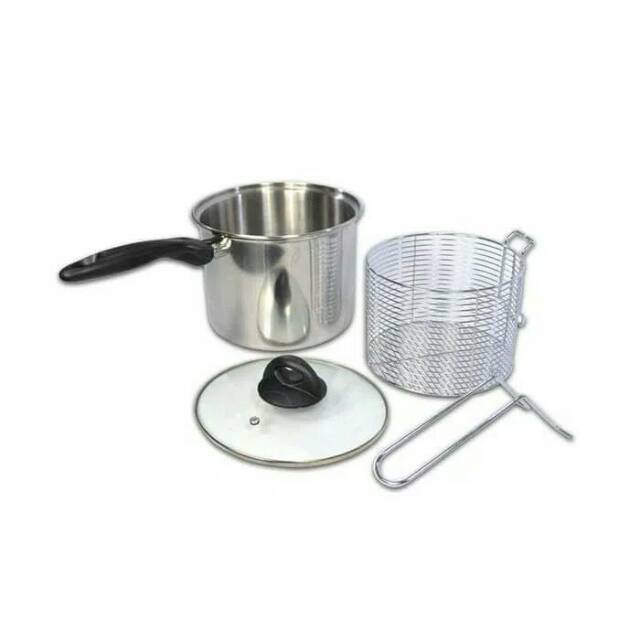 Jual Supra Deep Multi Fryer Panci Penggorengan Serbaguna 20 Cm | Shopee ...