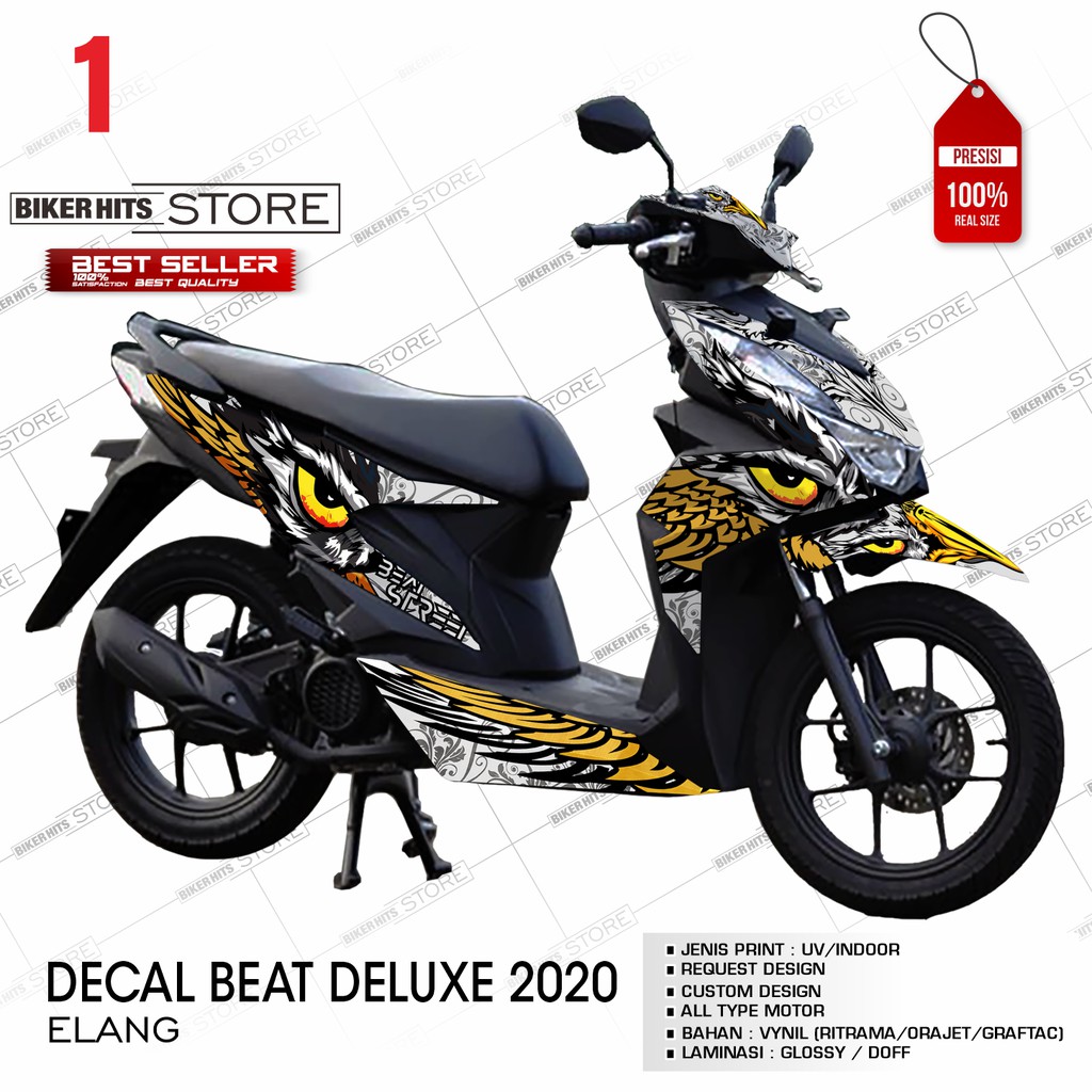 Jual DECAL STIKER MOTOR HONDA NEW BEAT DELUXE BEAT STREET 2019 2020 ...