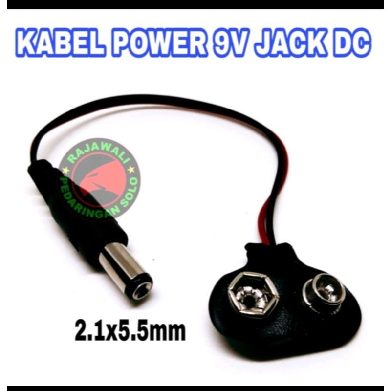 Jual KABEL POWER KANCING JACK DC KABEL POWER 9V ARDUINO | Shopee Indonesia