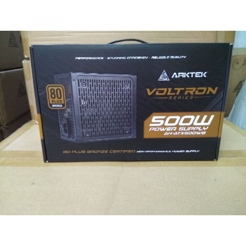 Jual PSU 500W 80 PLUS BRONZE ARKTEK POWER SUPPLY | Shopee Indonesia