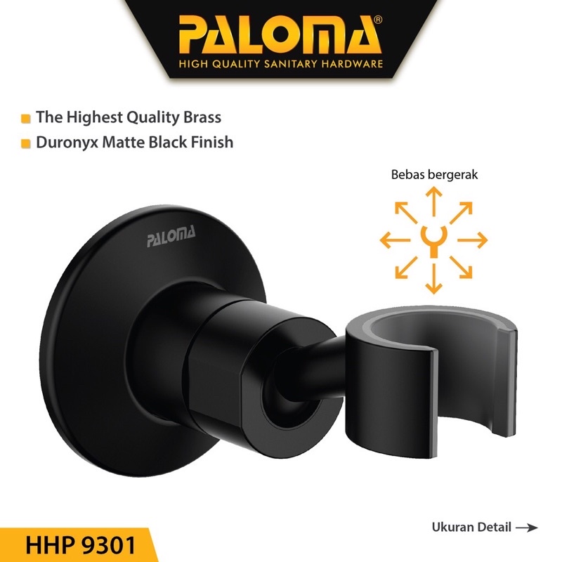 Jual PALOMA HHP 9301 Shower Holder Gantungan Hanger Dudukan Hand ...