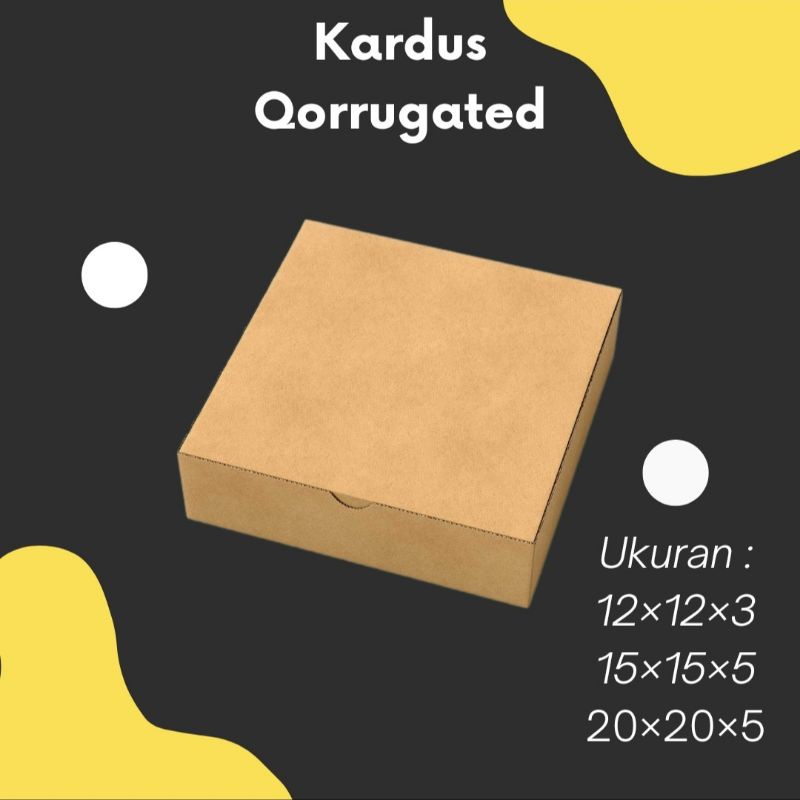 Jual KARDUS QORRUGATED | DIE CUT | KARDUS PACKING | BOX HAMPERS ...