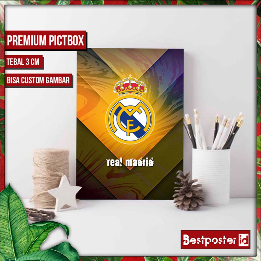 Jual Poster REAL MADRID Frame Kayu BOLA 0338A | Shopee Indonesia