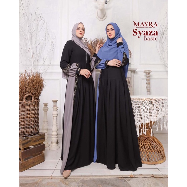 Jual Syaza Basic Dress Original By Mayra (READY SIAP KIRIM) | Shopee ...