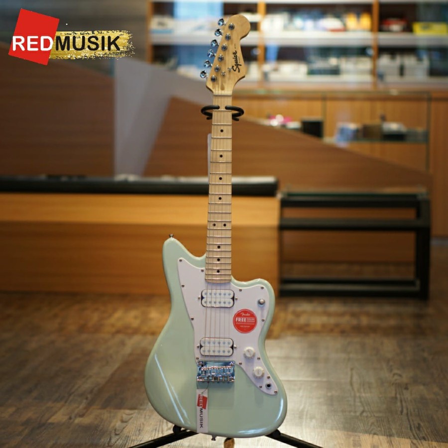 Jual Gitar Squier Mini Jazzmaster HH Electric Guitar Maple FB Surf ...