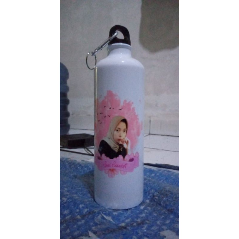 Jual custom botol minum gambar bisa request | Shopee Indonesia