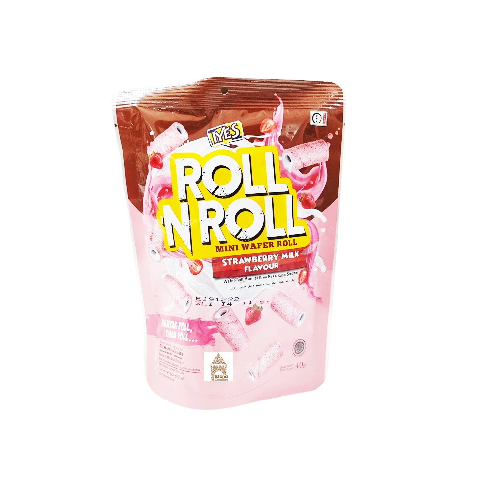 Jual IYES Roll n Roll Mini Wafer Roll 40 Gram | Shopee Indonesia