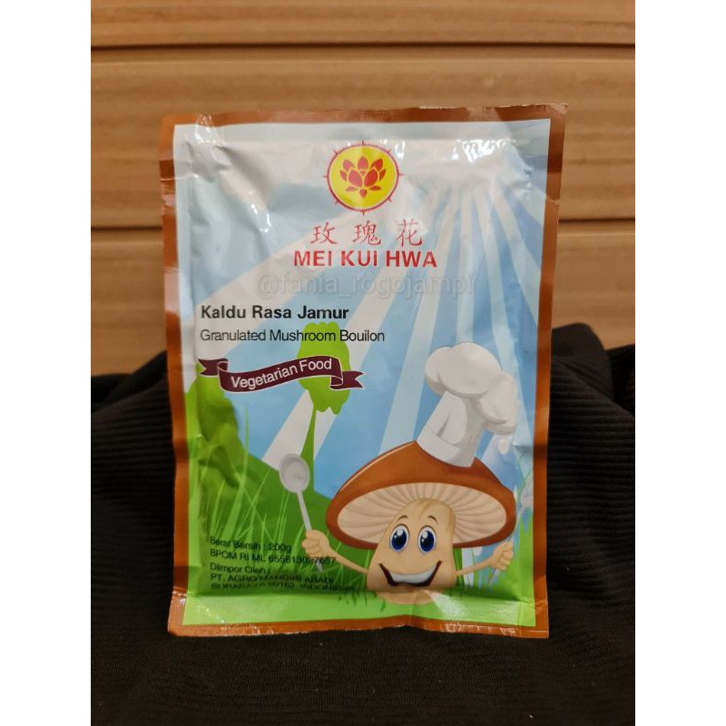 Jual Kaldu Jamur Mei Kui Hwa (200gr) | Shopee Indonesia